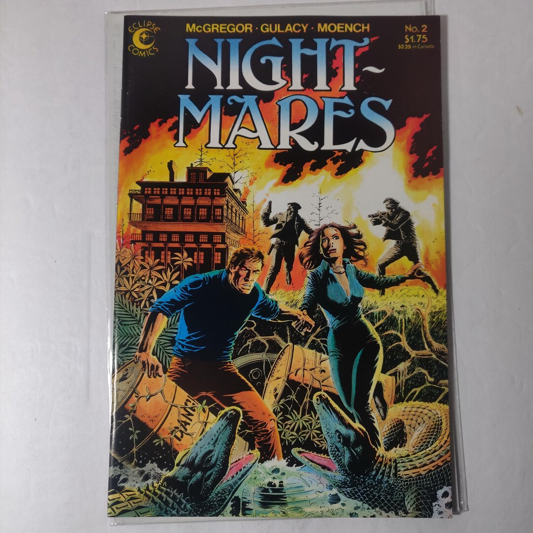 Nightmares #2 Eclipse Comics Reader Copy VG Condition Complete Pages as ...