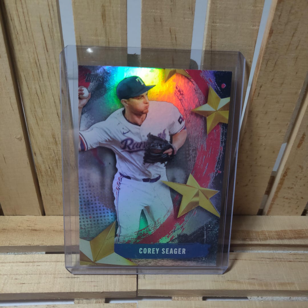 Corey Seager 2025 Topps Series 1 Stars of MLB Sub Set Baseball Card ...