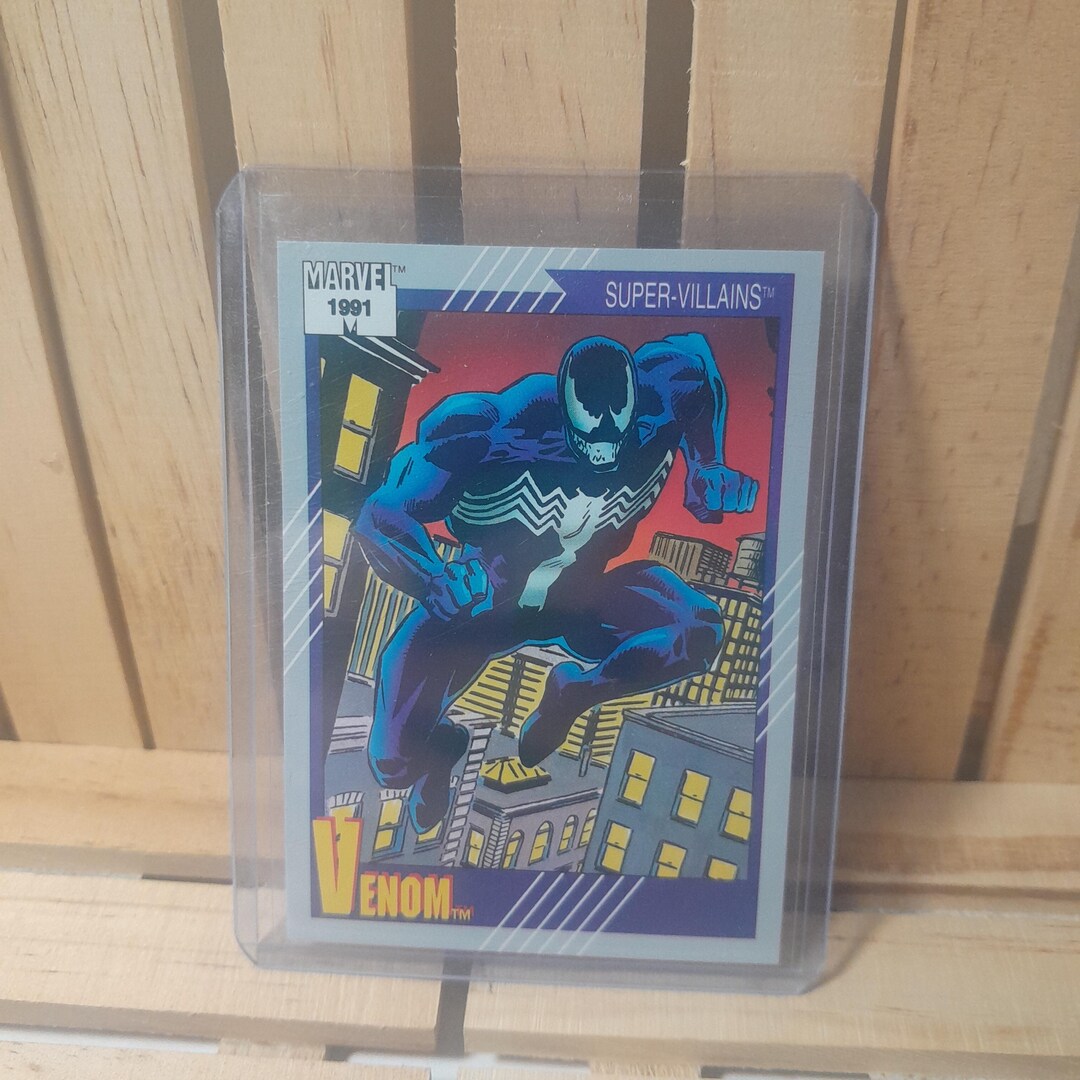 Venom Base Set Card 1991 Marvel Comic Trading Card Impel - Etsy