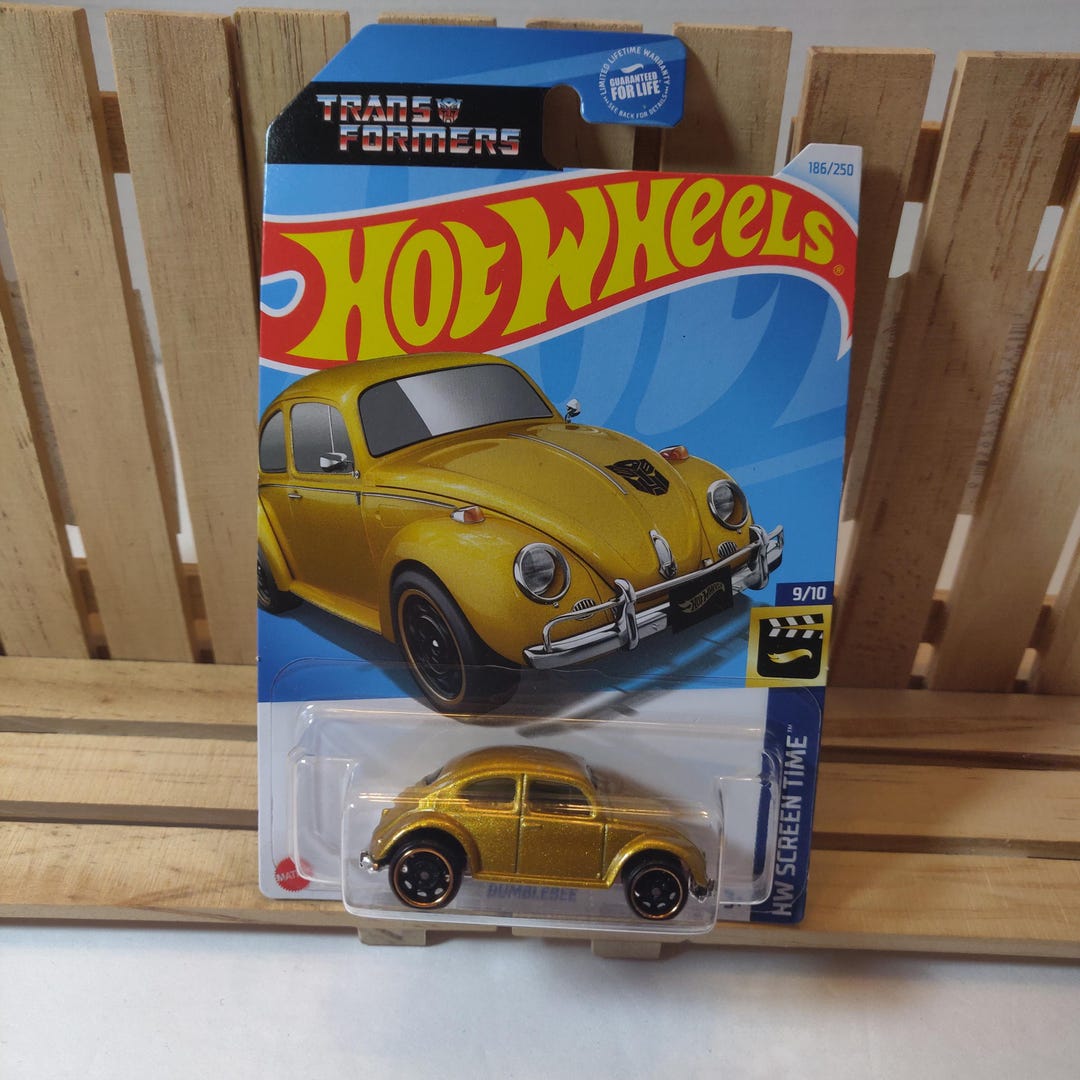 Bumblebee Beetle Transformers Gold VW Beetle Bug Hot Wheels Car Toy ...