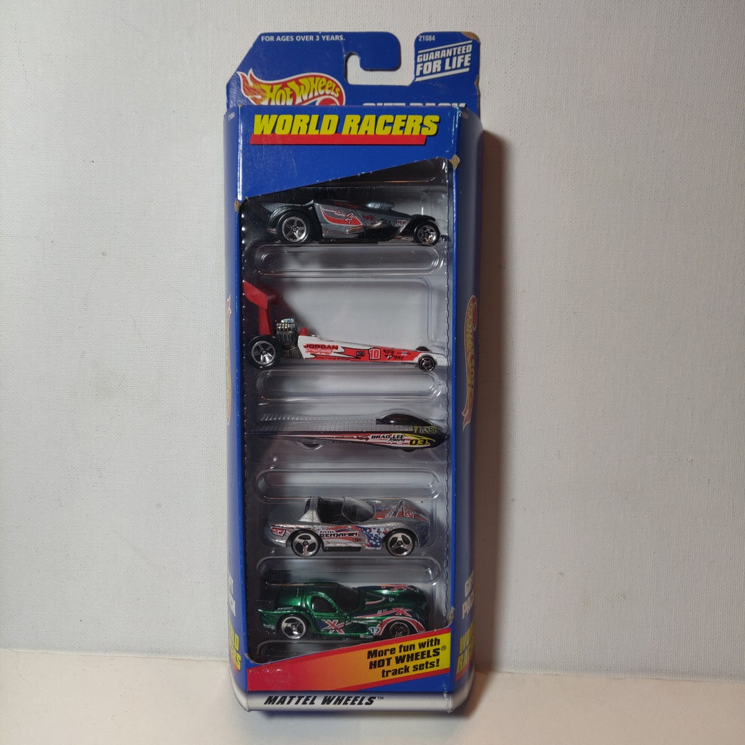 World Racers 5 Pack Hot Wheels Car Toy Sealed Package 1998 - Etsy