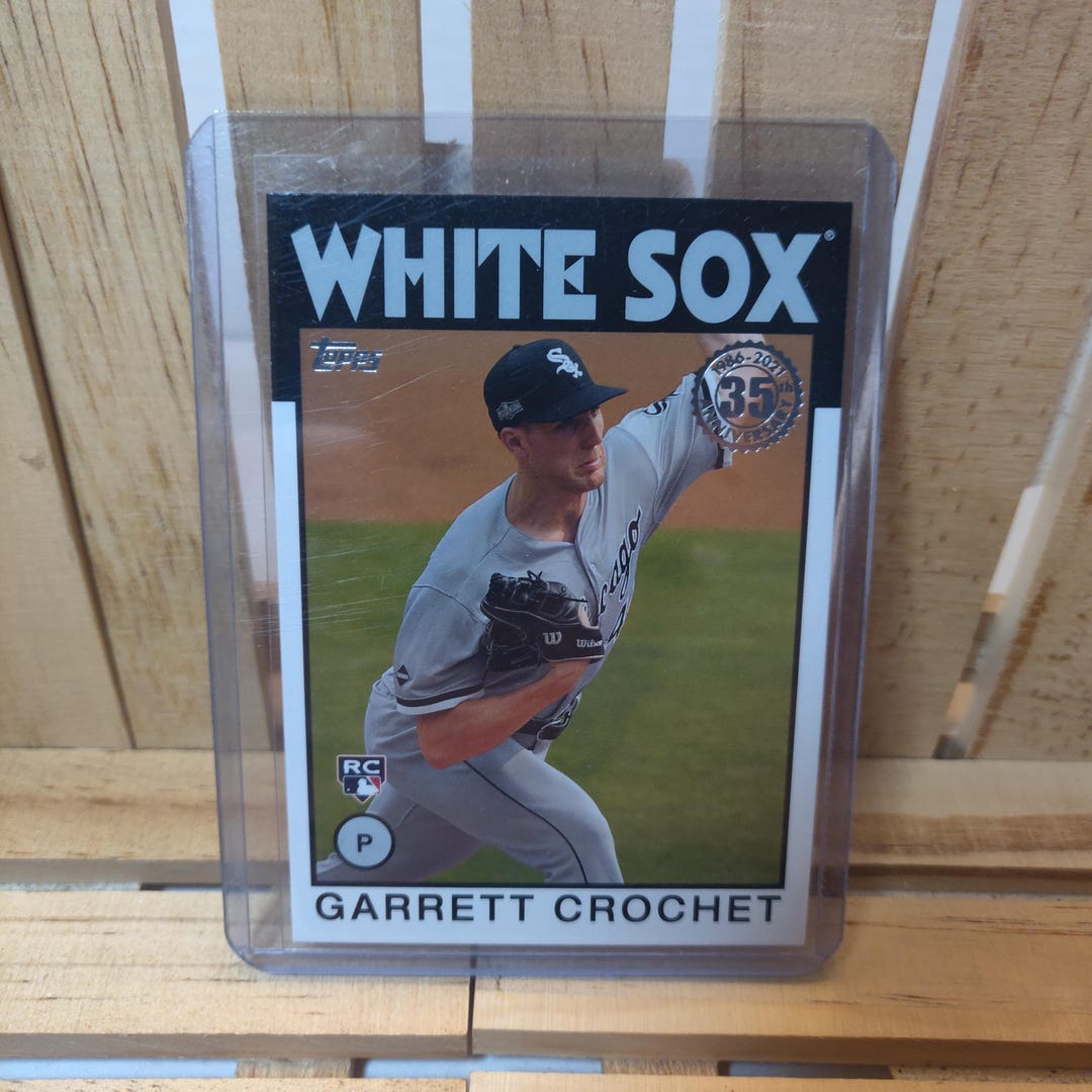 Garrett Crochet RC 2021 Topps Series 2 1986 Design Parallel Sub Set ...