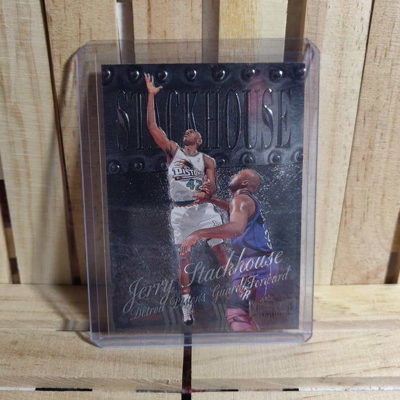 Jerry Stackhouse 1998-99 Fleer Metal Universe Basketball Card | Etsy