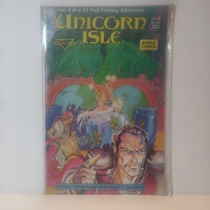 Unicorn Isle #4 Warp Apple Comics Reader Copy VG Condition Complete ...