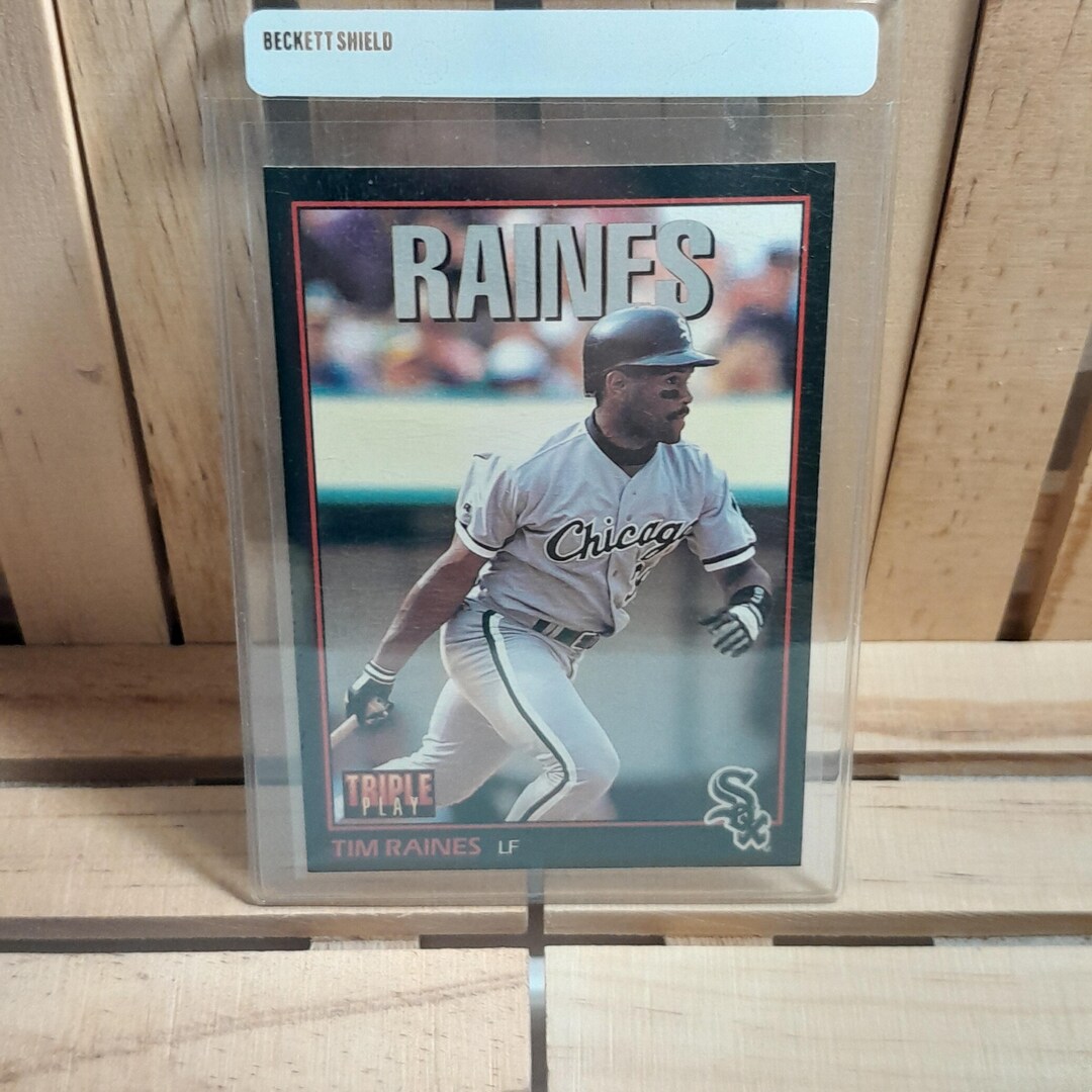 Tim Raines 1993 Leaf Triple Play Base Set Baseball Card Chicago White ...