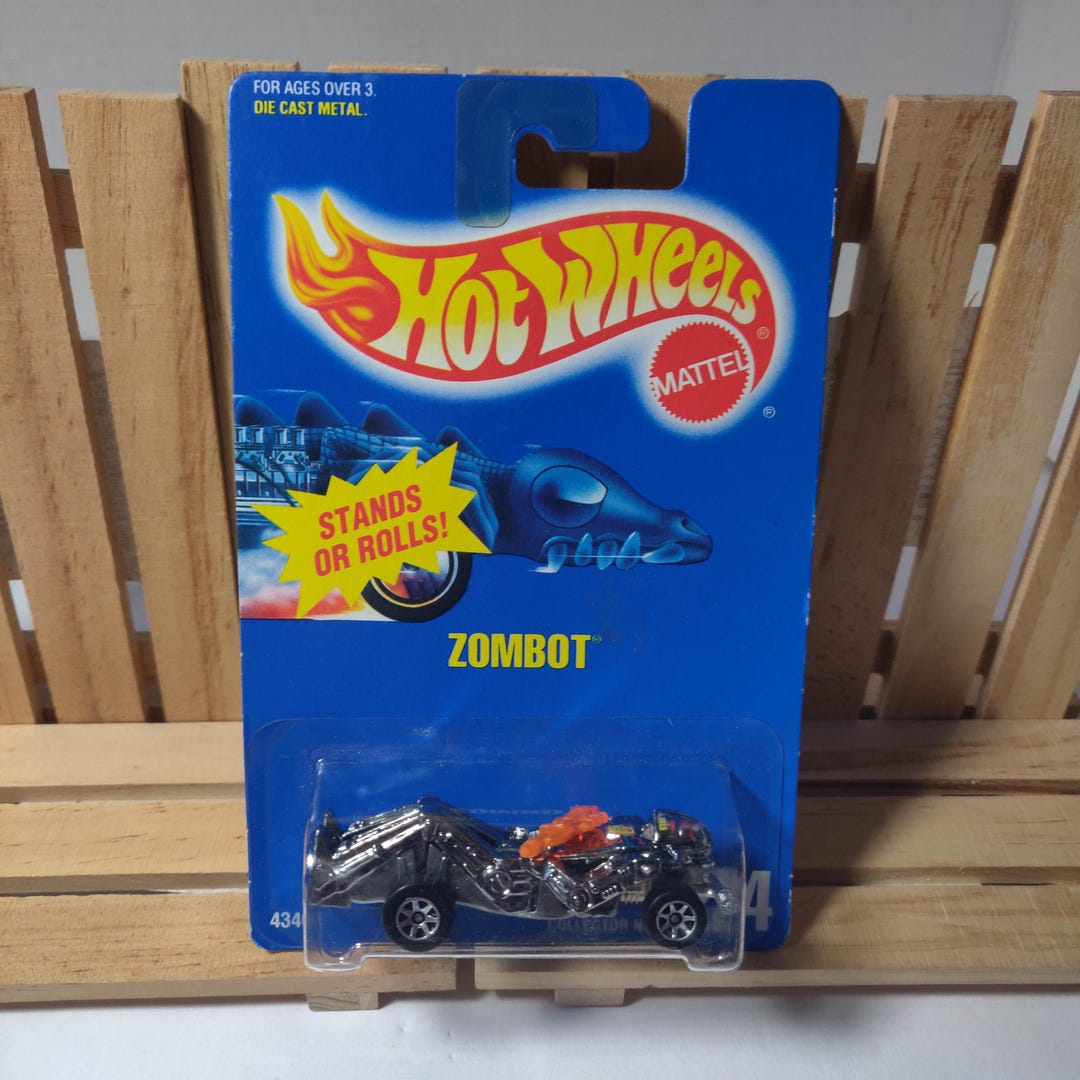 Zombot Robot Hot Wheels Car Toy Sealed Package - Etsy