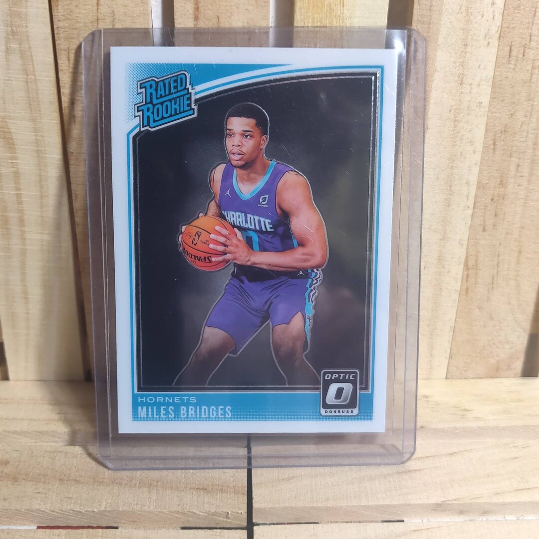 Miles Bridges RC Rated Rookie 2018-19 Donruss Optic Basketball Card ...