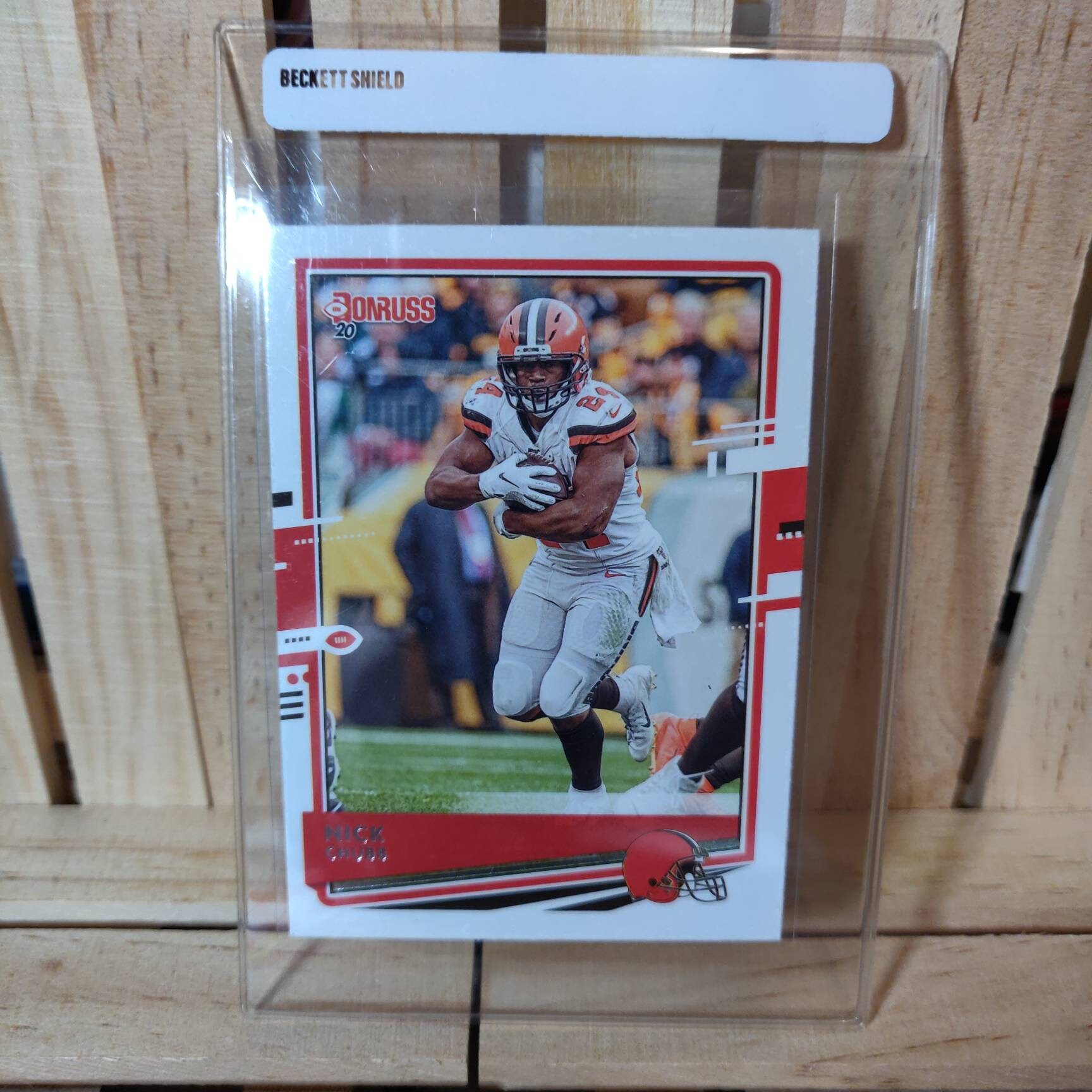 Nick Chubb Card - Printable Cards