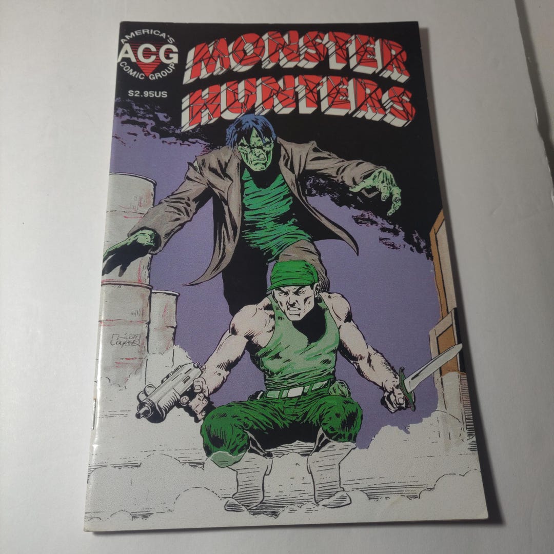 Monster Hunters #1 American Comic Group Reader Copy VG Condition ...