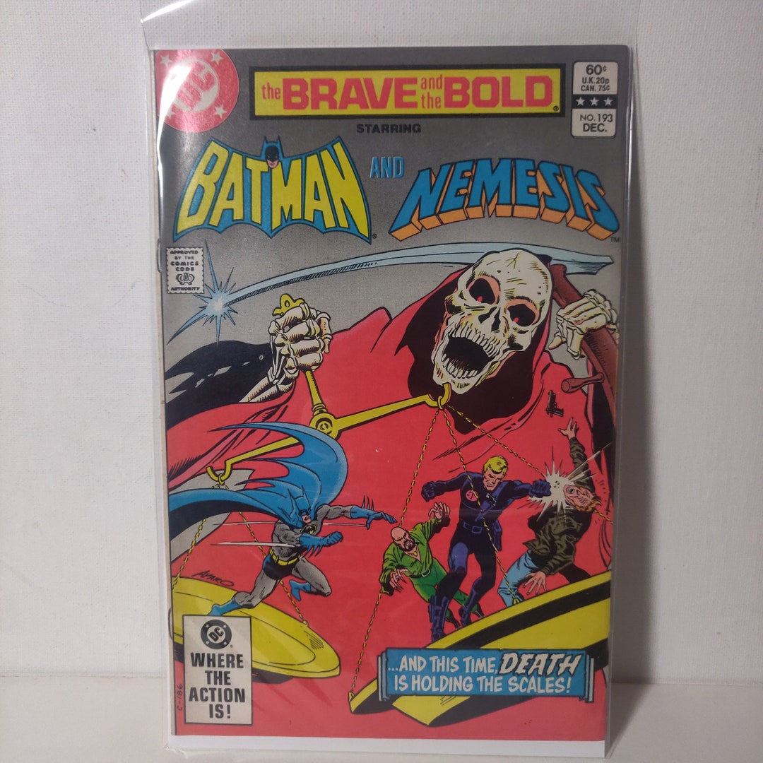 Brave and the Bold Batman and Nemesis DC Comics 193 Reader Copy VG ...