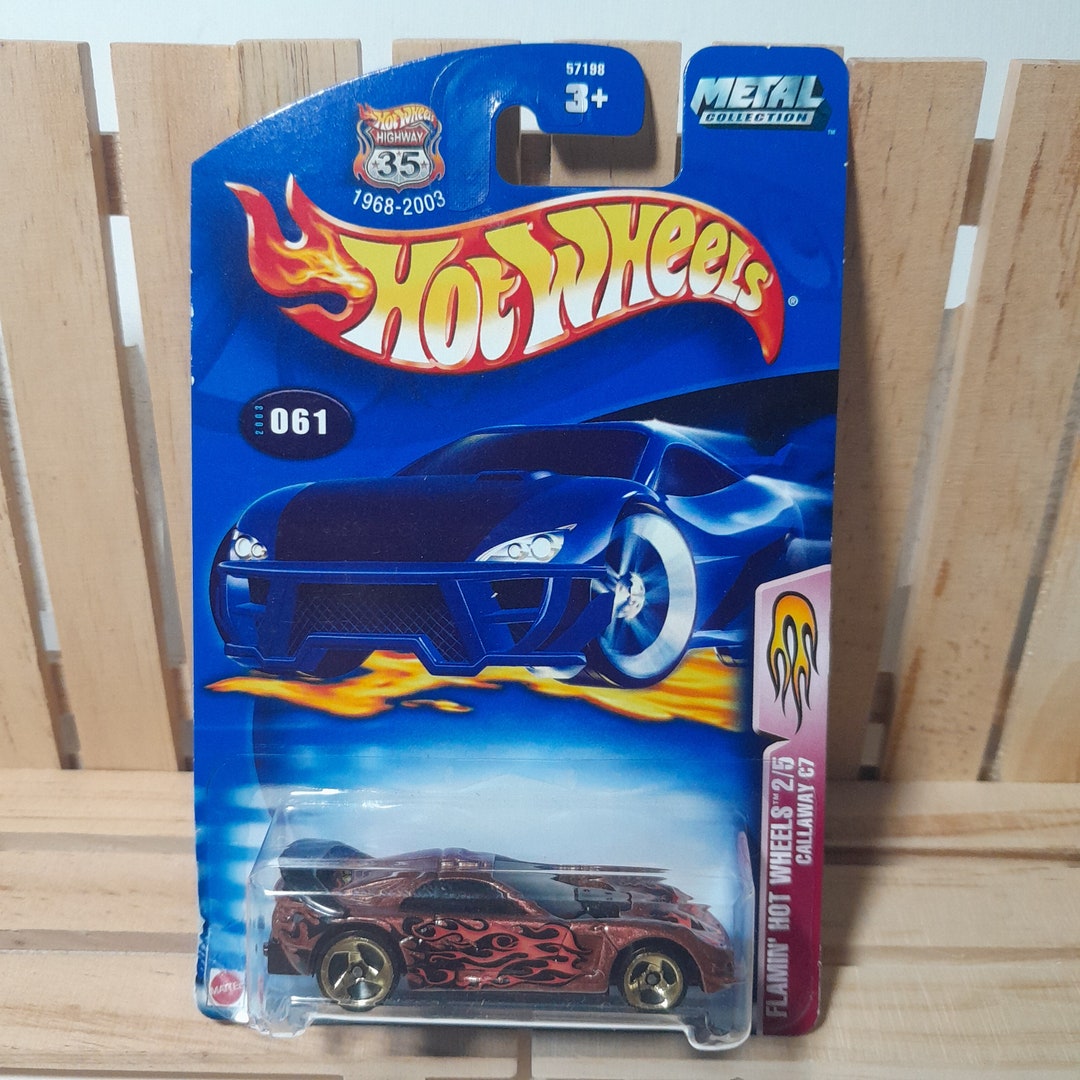 Callaway C7 Hot Wheels Car Toy Sealed Package 2003 Number 61 - Etsy