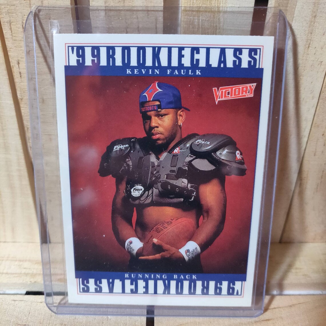 Kevin Faulk RC Rookie 1999 Upper Deck Victory Football Card - Etsy France