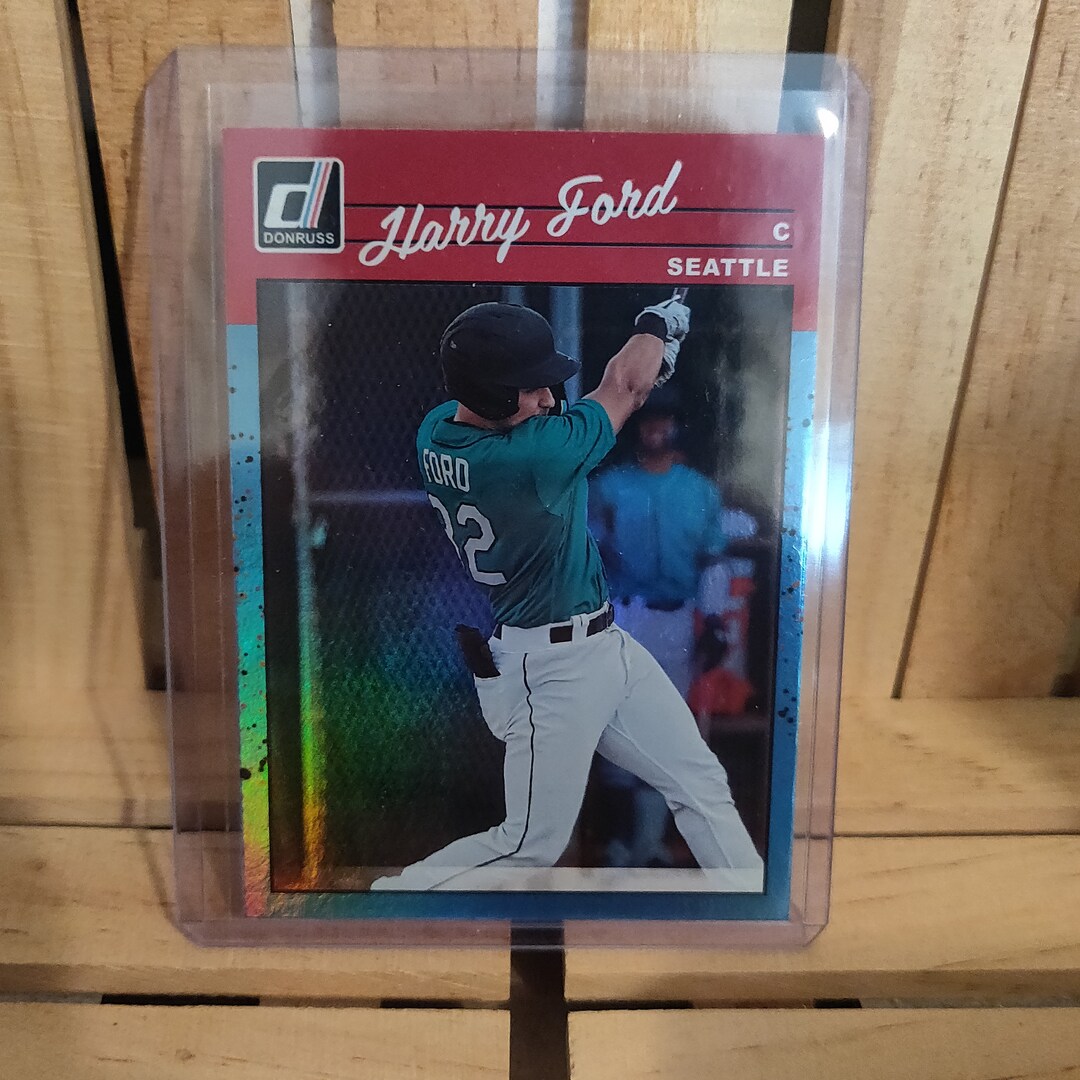 Harry Ford 2023 Donruss 1990 Design Sub Set Carolina Blue Holo Parallel ...