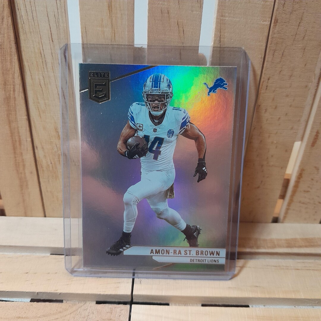 Amon-ra St Brown 2024 Panini Donruss Elite Football Card Base Set ...