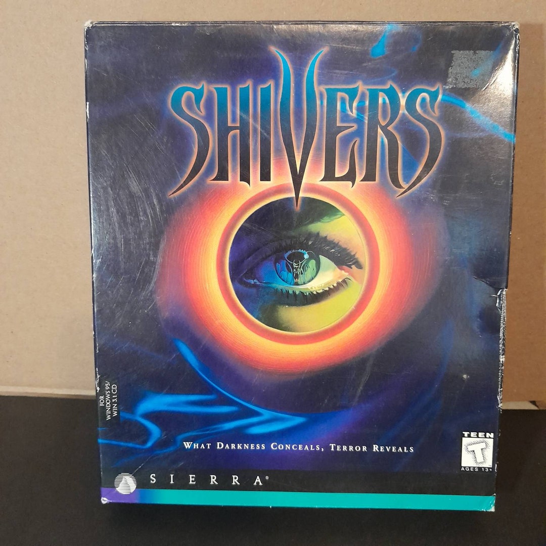 Shivers Software Cdrom Windows 3.1 or Higher Game PC Manual With Box - Etsy