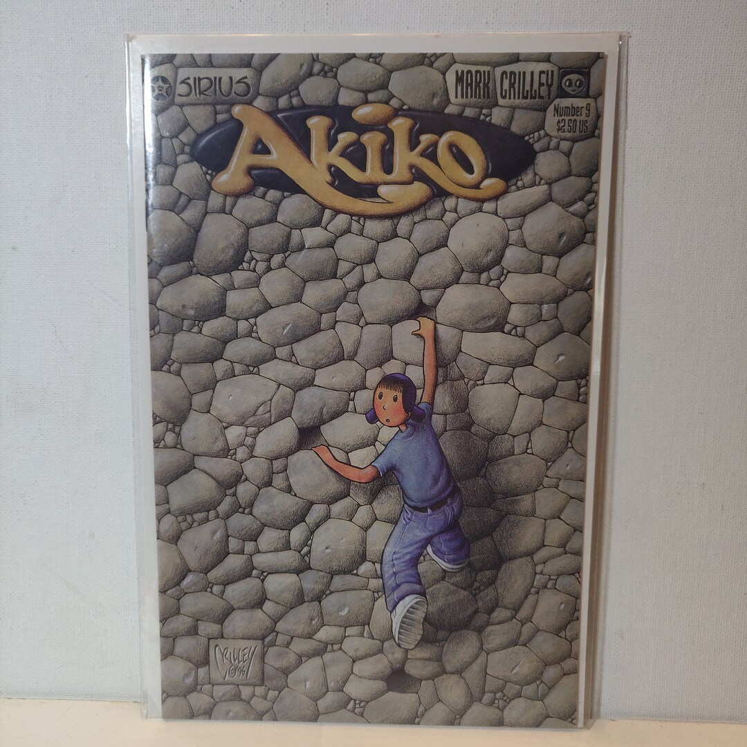 Akiko #9 Sirius Comics Reader Copy VG Condition Complete Pages as Found ...