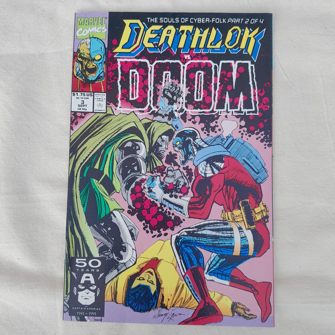 Deathlok Vs Doom #3 Marvel Comics Reader Copy VG Condition Complete ...
