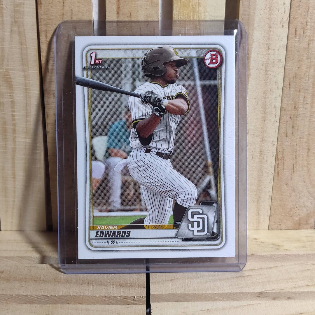 Xavier Edwards 1. Bowman 2020 Topps Bowman Baseball San Diego - Etsy.de