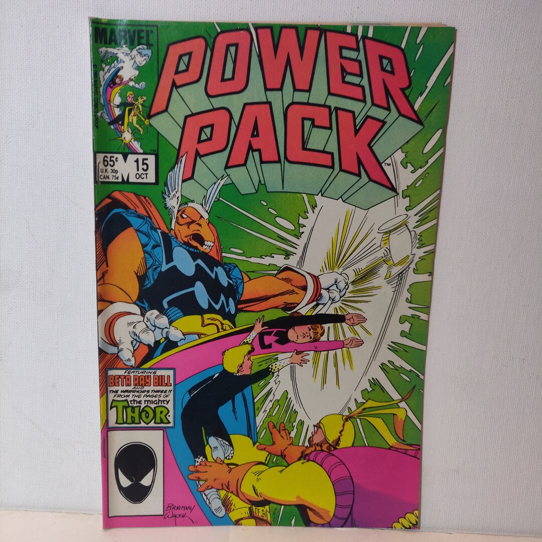 Power Pack 15 Marvel Comics Reader Copy VG Condition Complete Pages as ...