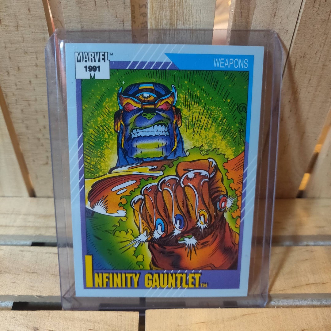 Infinity Gauntlet Base Set Card 1991 Marvel Comic Trading Card Impel - Etsy