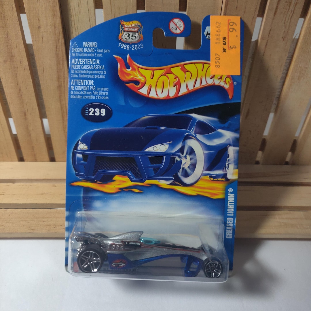 Greased Lightning Open Wheel Hot Wheels Car Toy Sealed Package Number ...