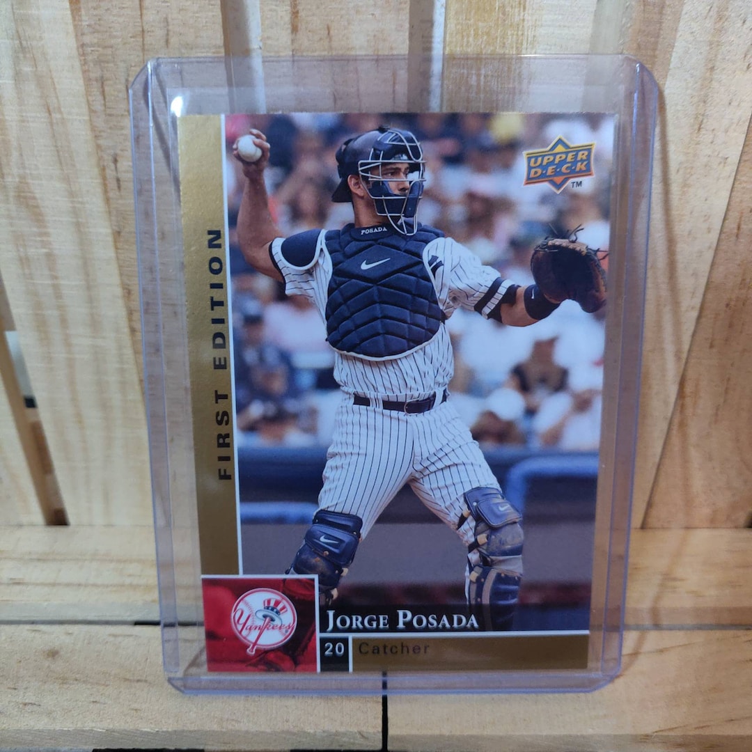 Jorge Posada 2009 Upper Deck First Edition Base Set Baseball Card New ...