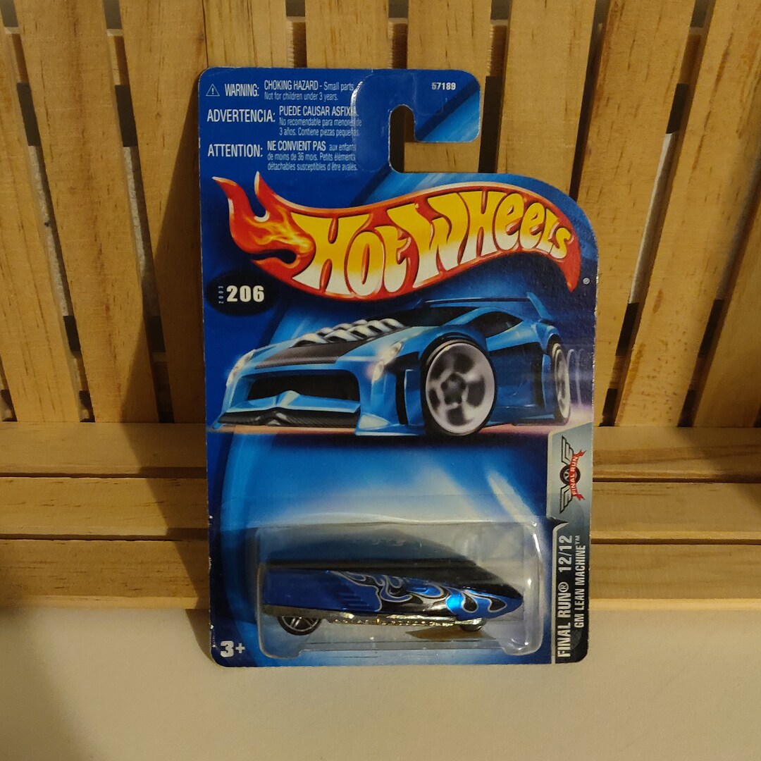 GM Lean Machine Hot Wheels Car Toy Sealed Package - Etsy