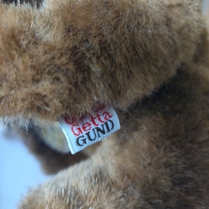 Gund 85th Anniversary Brown Teddy Bear Fully Jointed Plush New With Tag ...