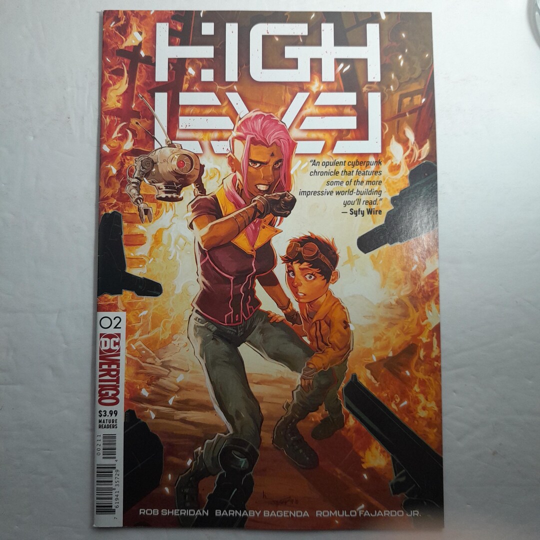 High Level #2 DC Vertigo Comics Reader Copy VG Condition Complete Pages ...
