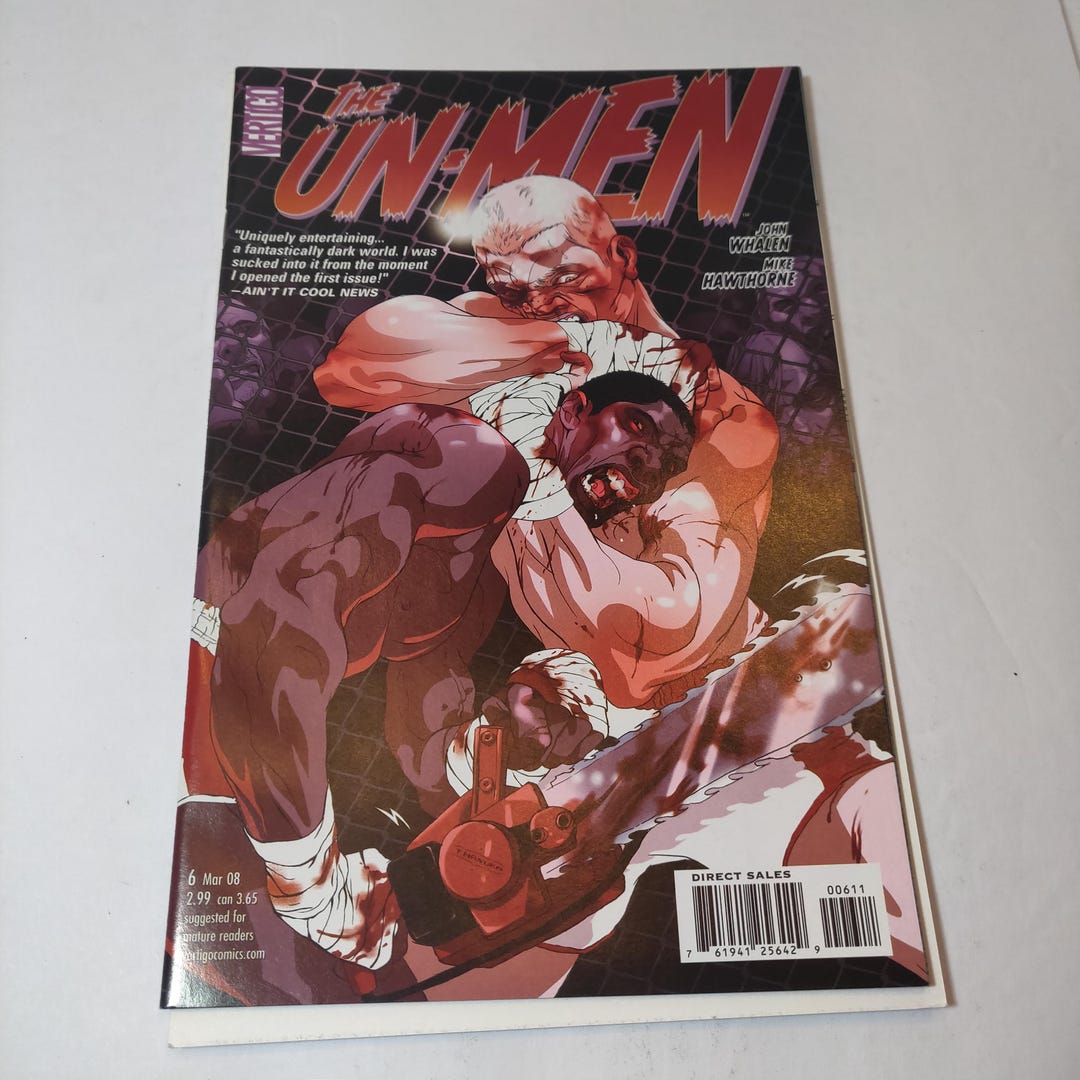 The Un-men #6 Vertigo DC Comics Reader Copy VG Condition Complete Pages ...