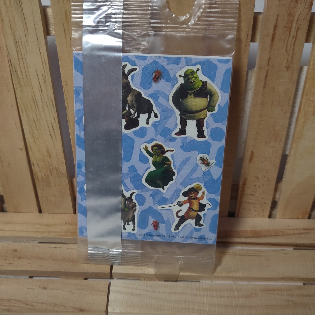 Shrek Stickers Movie Promo Cereal Premium Sealed 2 Sheets - Etsy