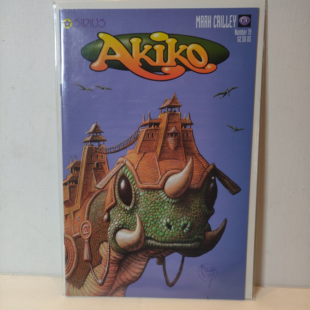 Akiko #19 Sirius Comics Reader Copy VG Condition Complete Pages as ...