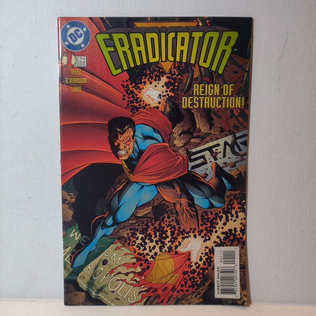 Eradicator #1 DC Comic Reader Copy VG Complete Pages as Found Ungraded ...