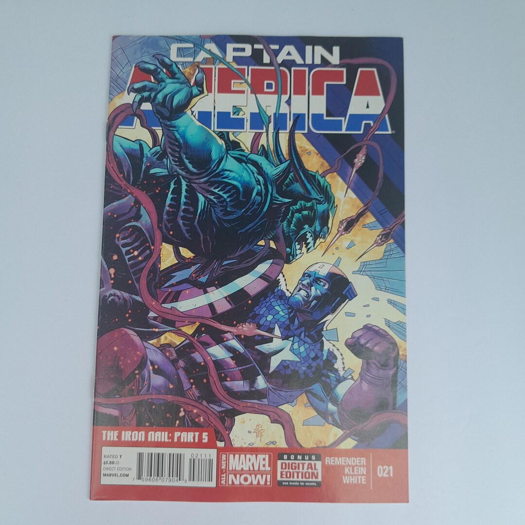 Captain America #21 Marvel Comics Reader Copy VG Condition Complete ...