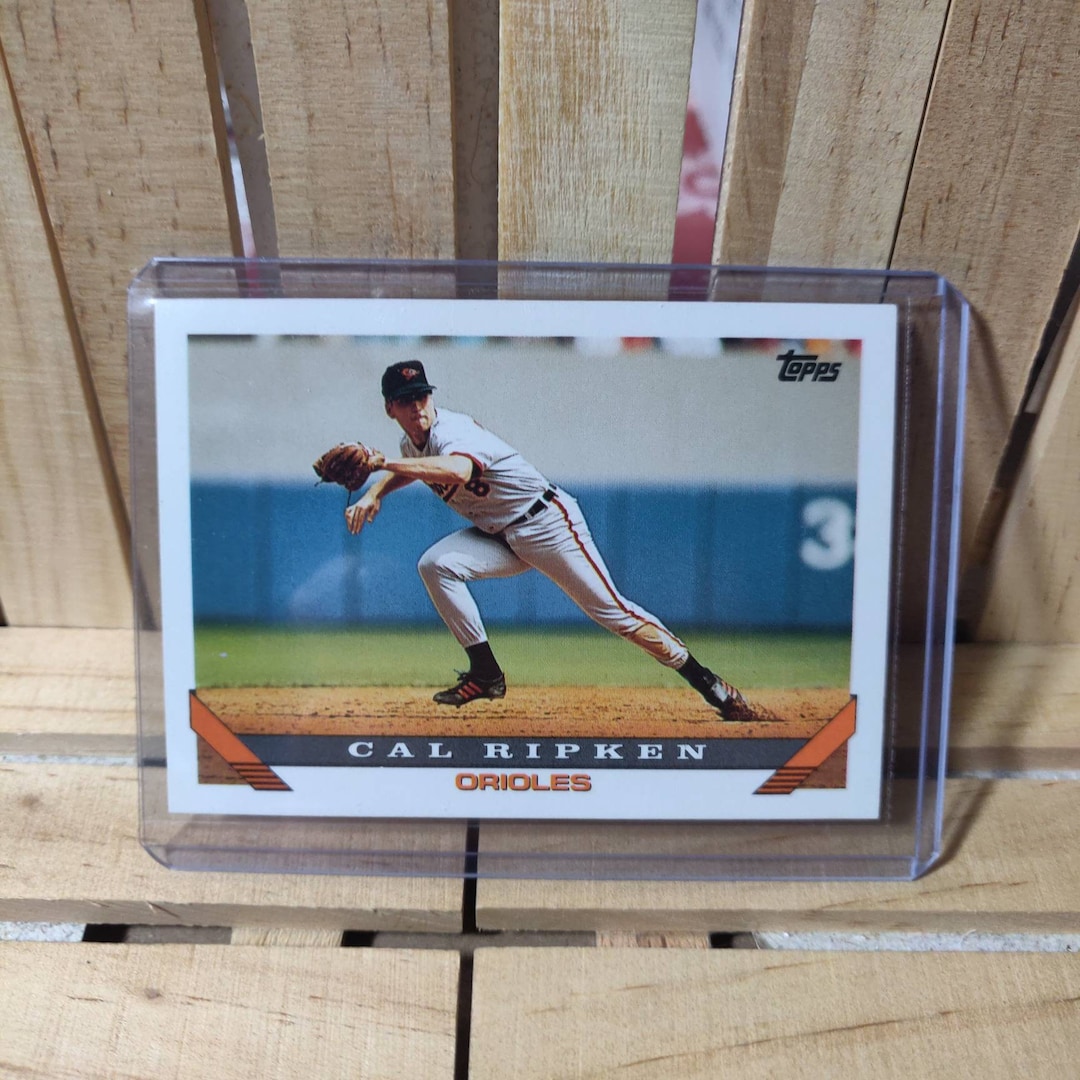 Cal Ripken 1993 Topps Series 1 Baseball Card Baltimore Orioles Base Set ...