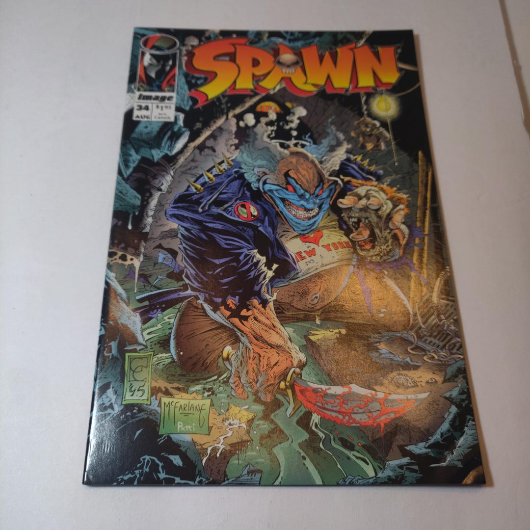 Spawn #34 Image Comics Reader Copy VG Condition Complete Pages as Found ...