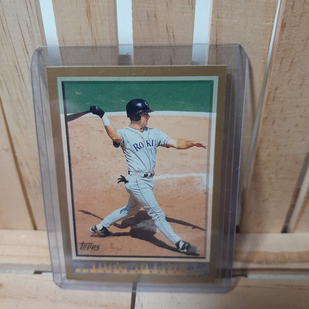 Todd Helton 1998 Topps Base Set Baseball Card Colorado Rockies Star ...
