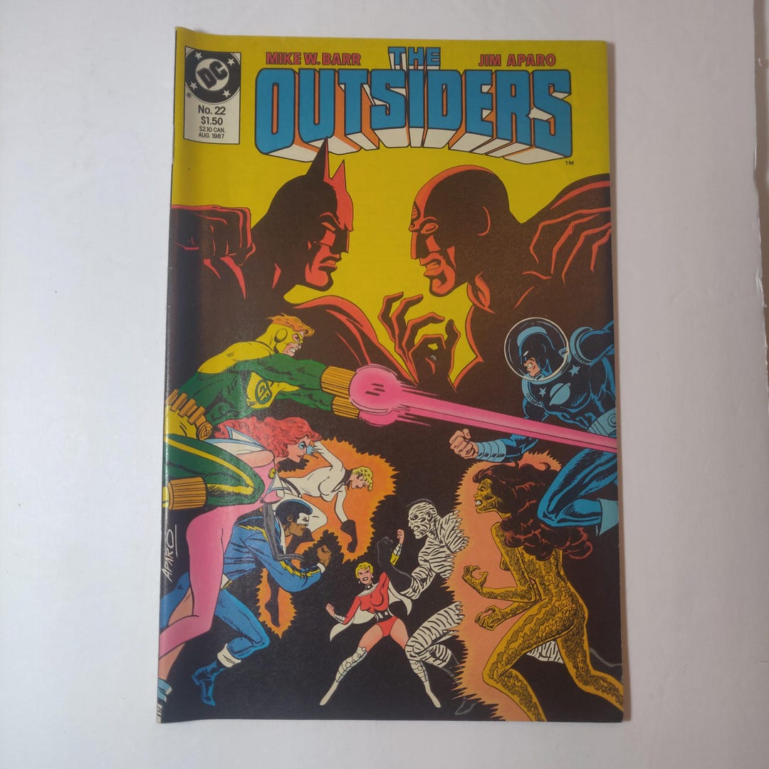 The Outsiders #22 DC Comics Reader Copy VG Condition Complete Pages as Found Ungraded Comic Book ...