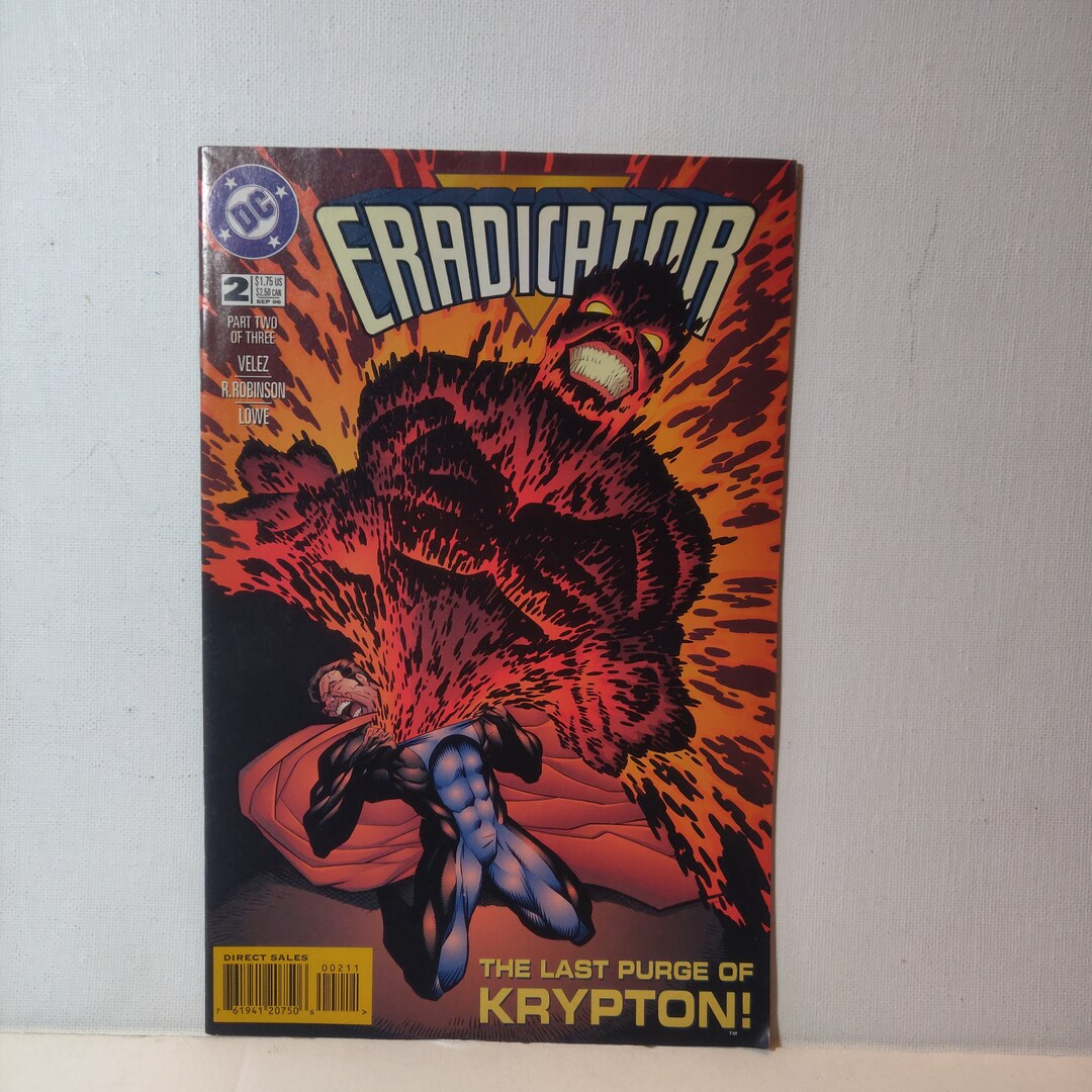 Eradicator #2 DC Comic Reader Copy VG Complete Pages as Found Ungraded ...