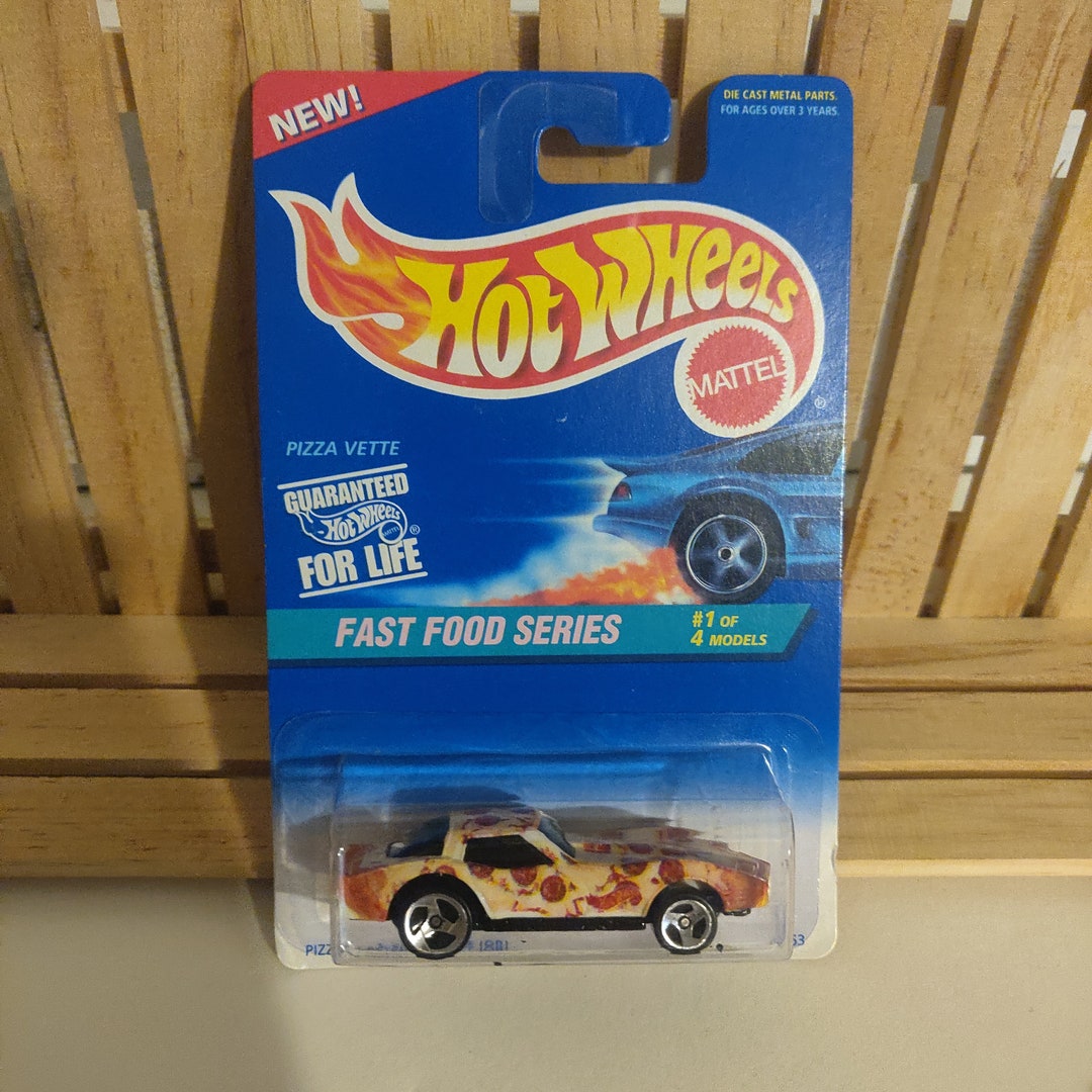 Pizza Vette Fast Food Series Hot Wheels Car Toy Sealed Package - Etsy
