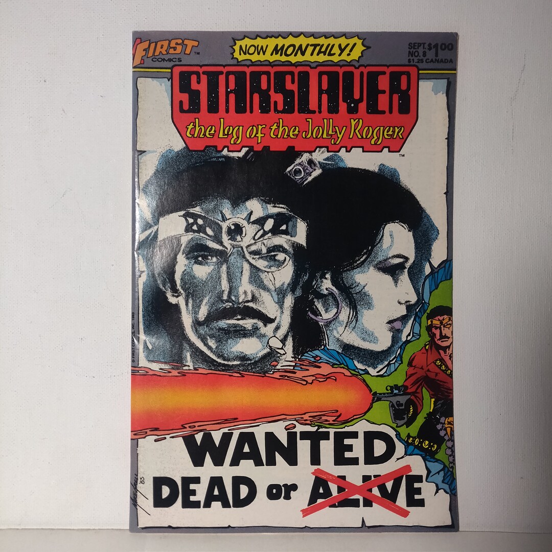 Star Slayer No. 8 First Comics Reader Copy VG Complete Pages as Found ...