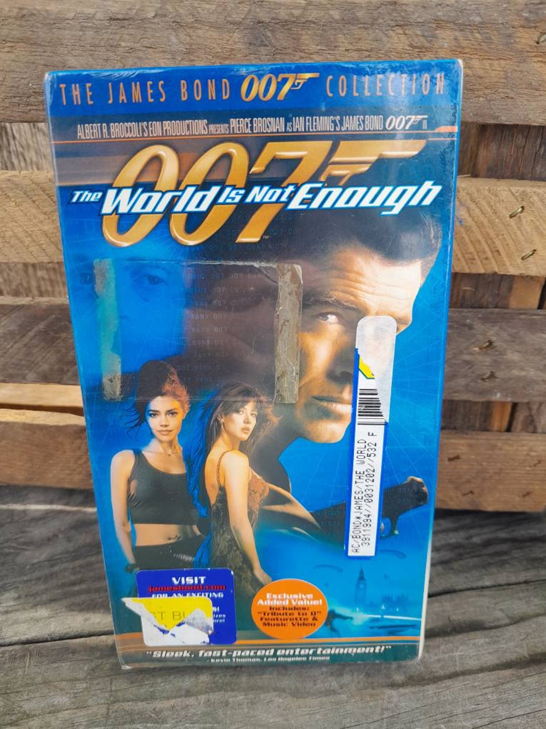 The World is Not Enough 007 James Bond 1999 Watermarked MGM Sealed Rare VHS Tape - Etsy
