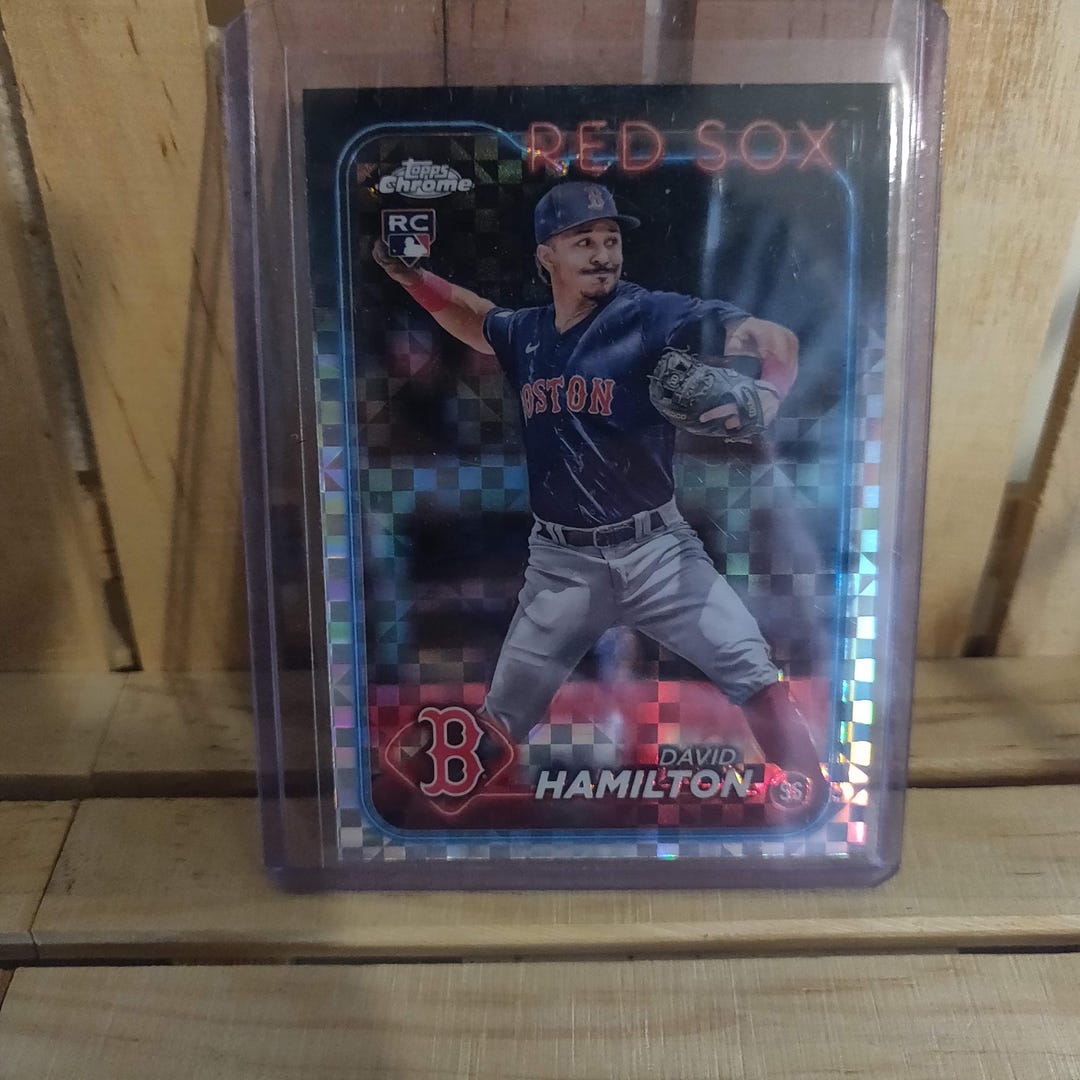 David Hamilton RC 2024 Topps Chrome Base Set Xfractor Refractor ...