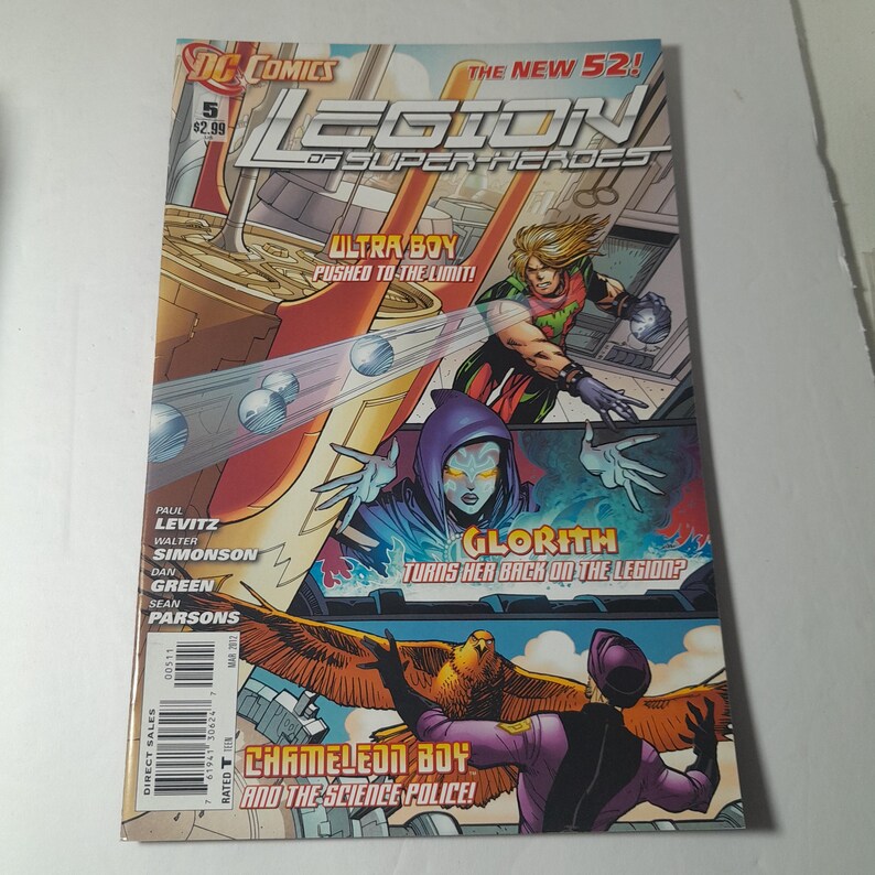 Legion of Super Heroes #5 DC Comic Reader Copy VG Condition Complete ...