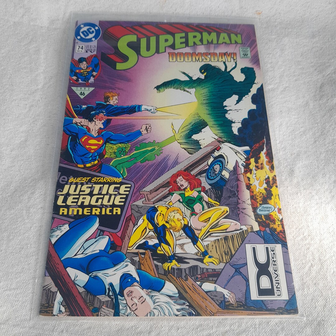 Superman #74 DC Universe Retail Variant Cover DC Comic Reader Copy VG ...