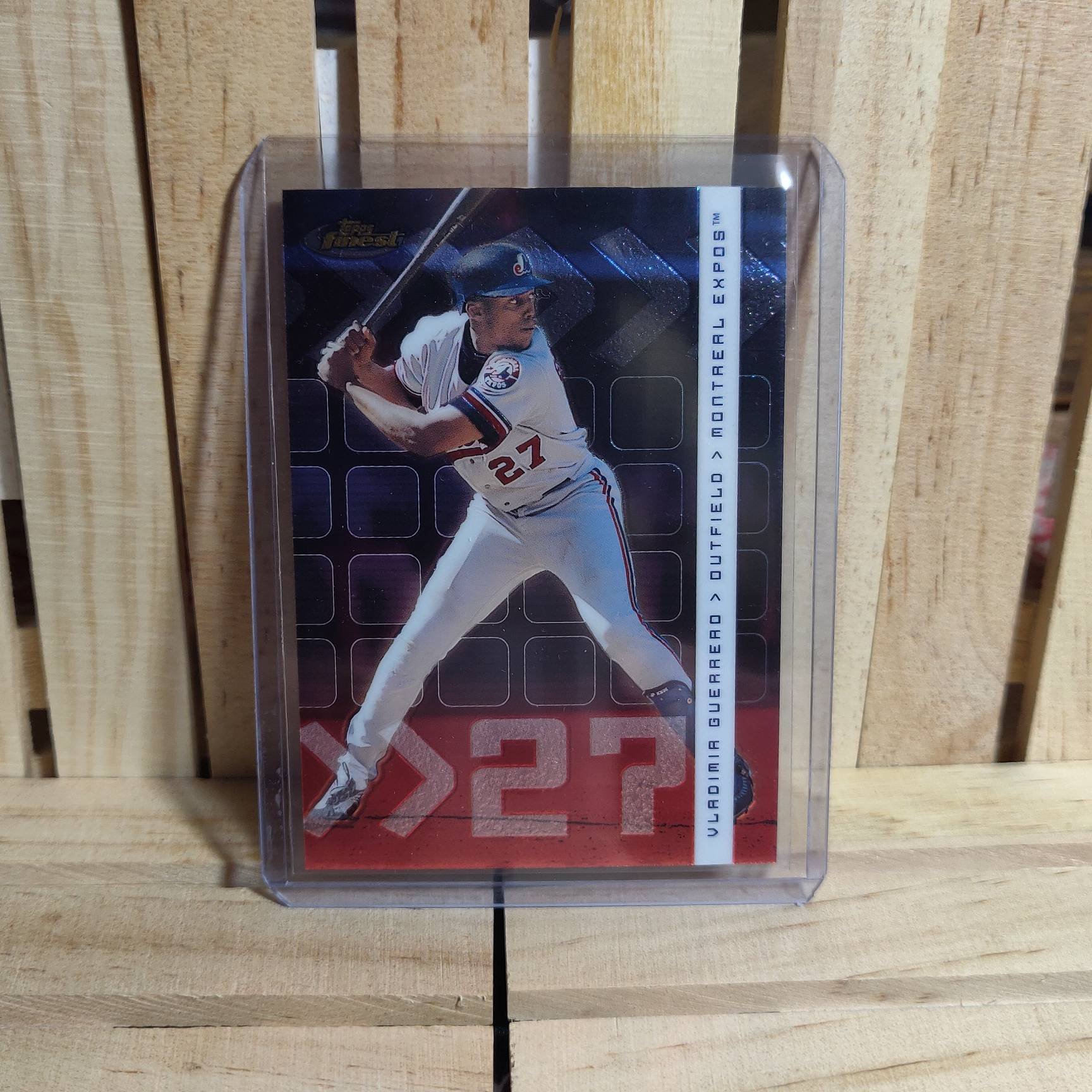 Vladimir Guerrero 2002 Topps Finest Base Set Baseball Card Montreal ...