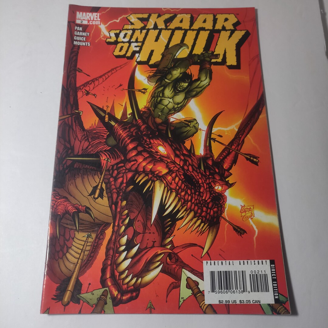 Skaar Son of Hulk #2 Marvel Comics Reader Copy VG Condition Complete ...