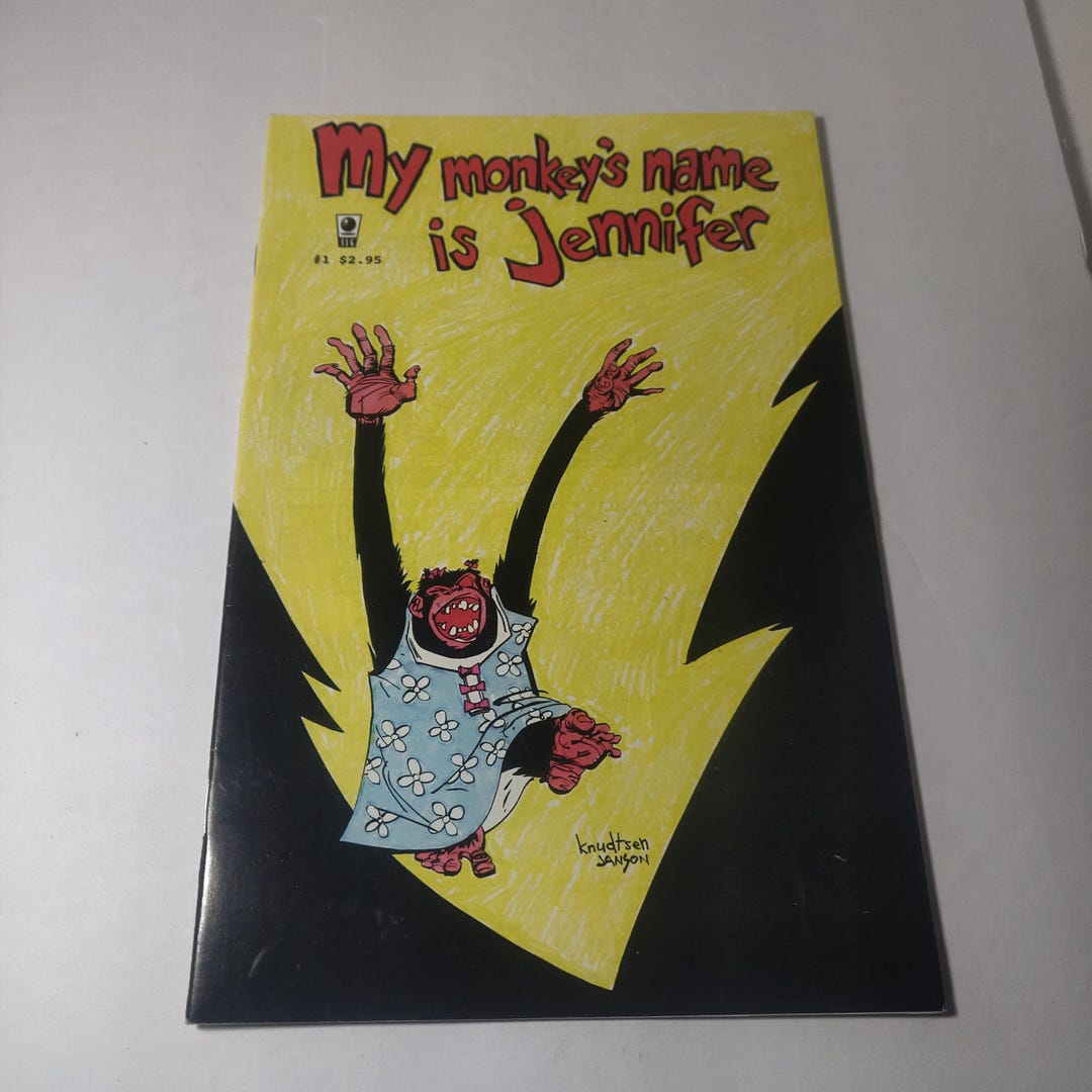 My Monkey's Name is Jennifer #1 SLG Comics Reader Copy VG Condition ...