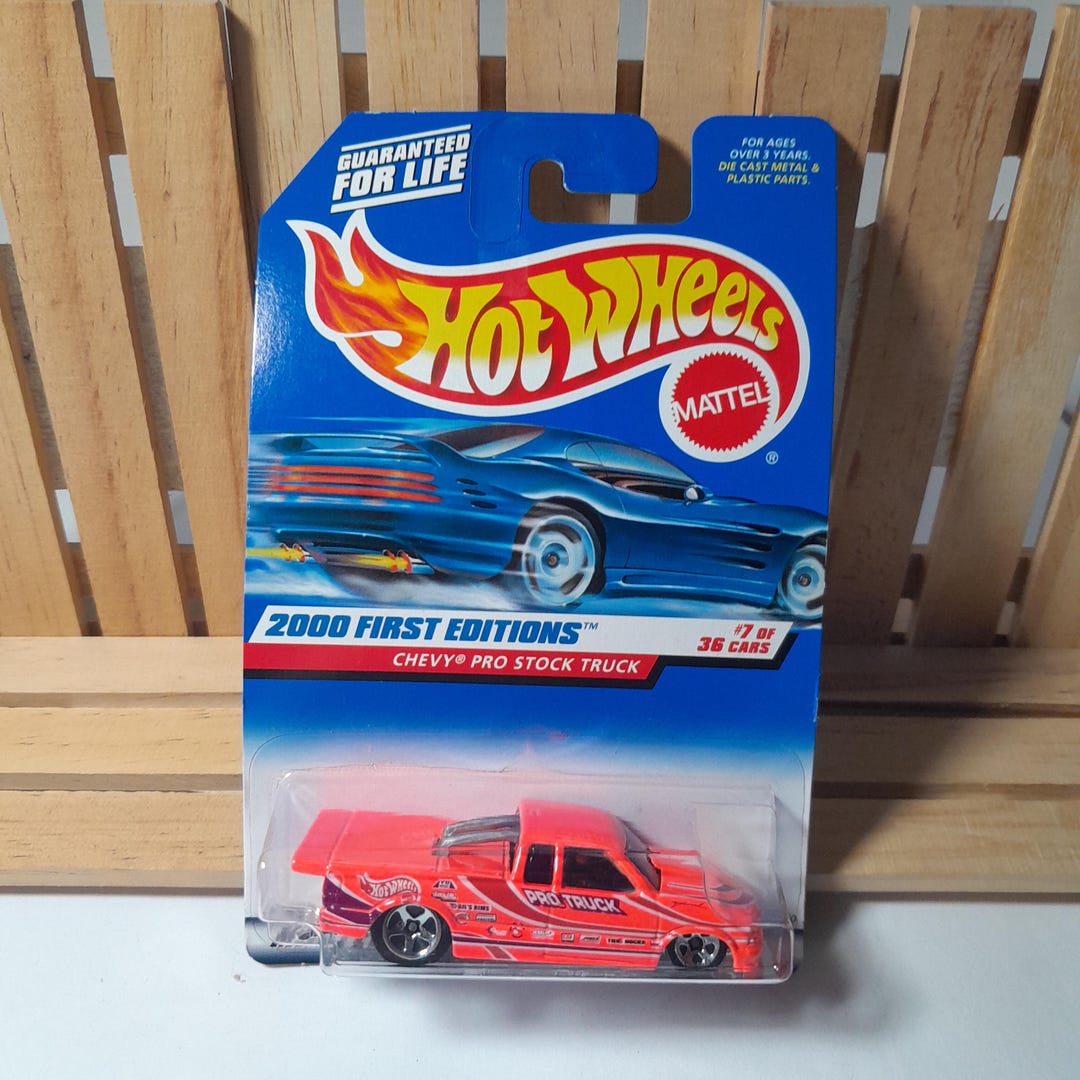 Chevy Pro Stock Truck Hot Wheels Car Toy Sealed Package - Etsy