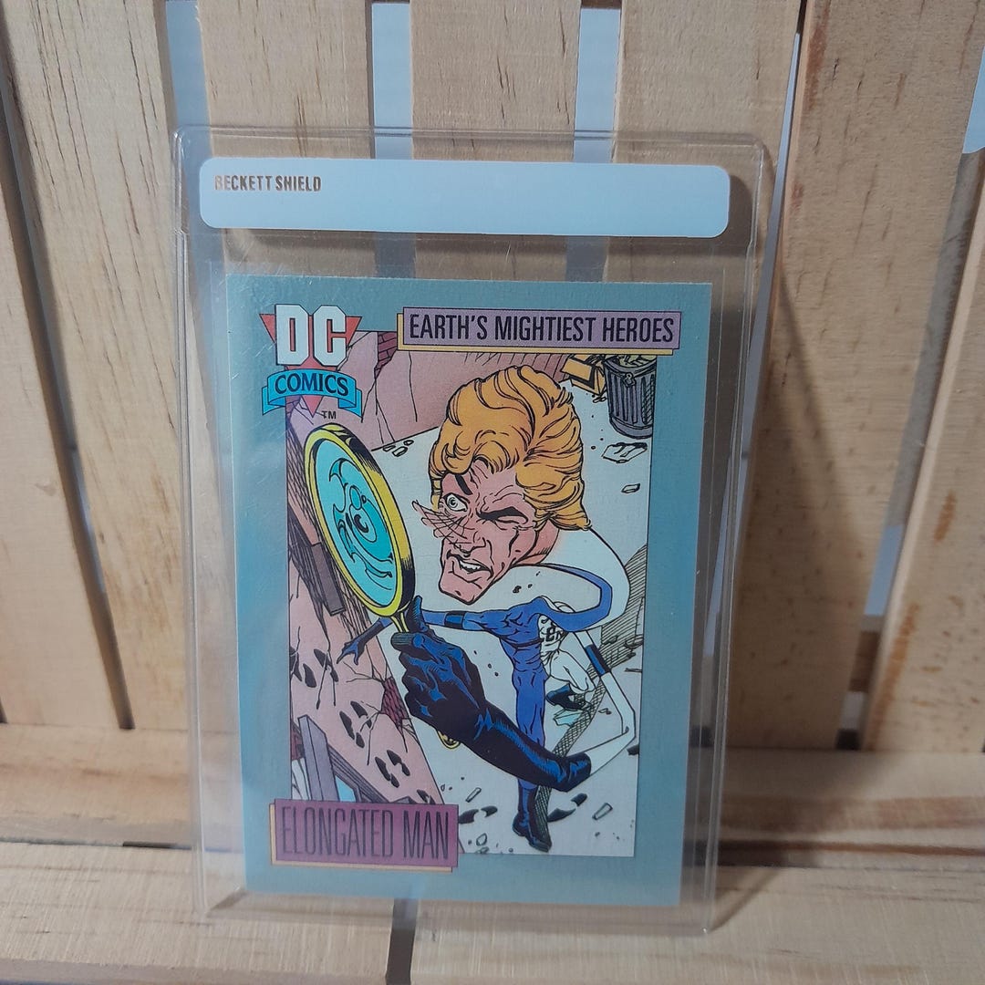 Elongated Man Base Set Card 1991 DC Comics Trading Card Impel - Etsy